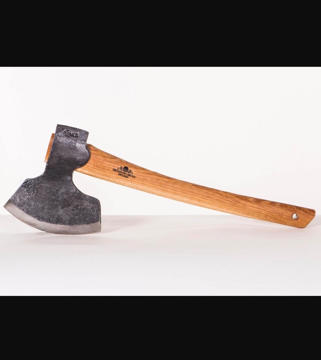 GRÄNSFORS BRUK Broad Axe, Right Bevel & Double Bevel. Model 1900 ...