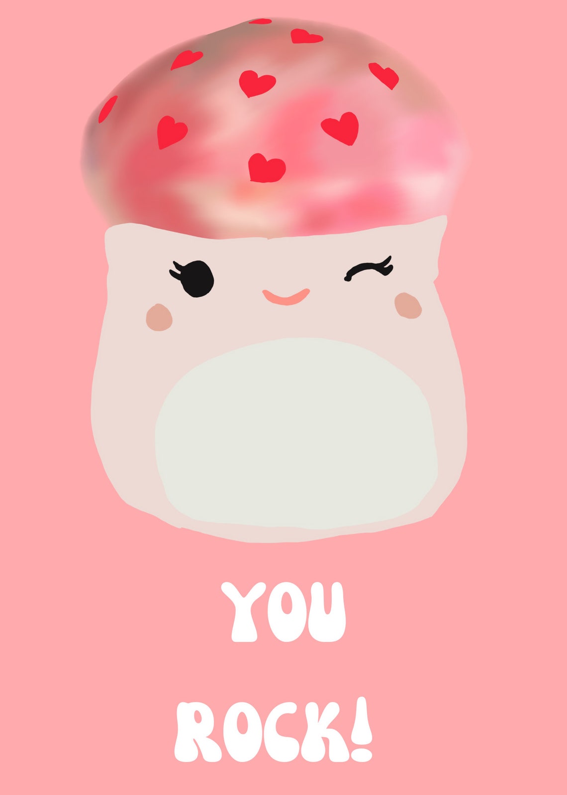 Printable Digital Download Squishmallow Valentine's Day - Etsy