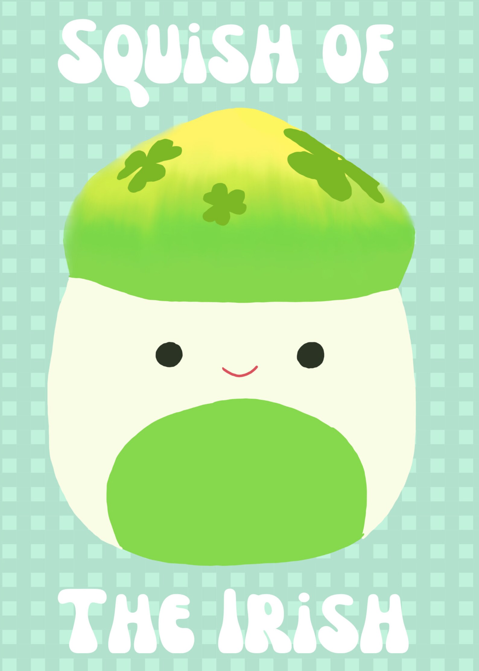 Printable Digital Download Squishmallow St.patrick's Day Prints - Etsy