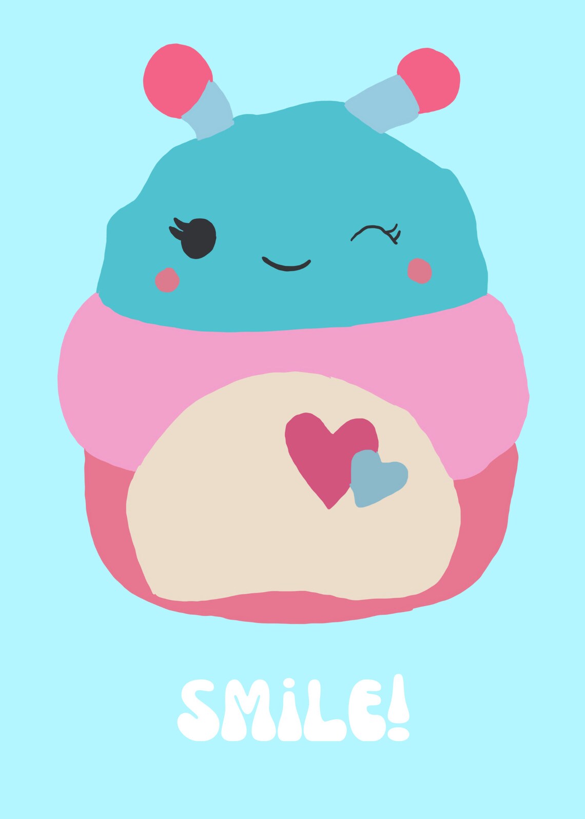 Printable Digital Download Squishmallow Valentine's Day - Etsy