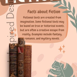 English Classroom Posters Literary Genres High School Middle School ...