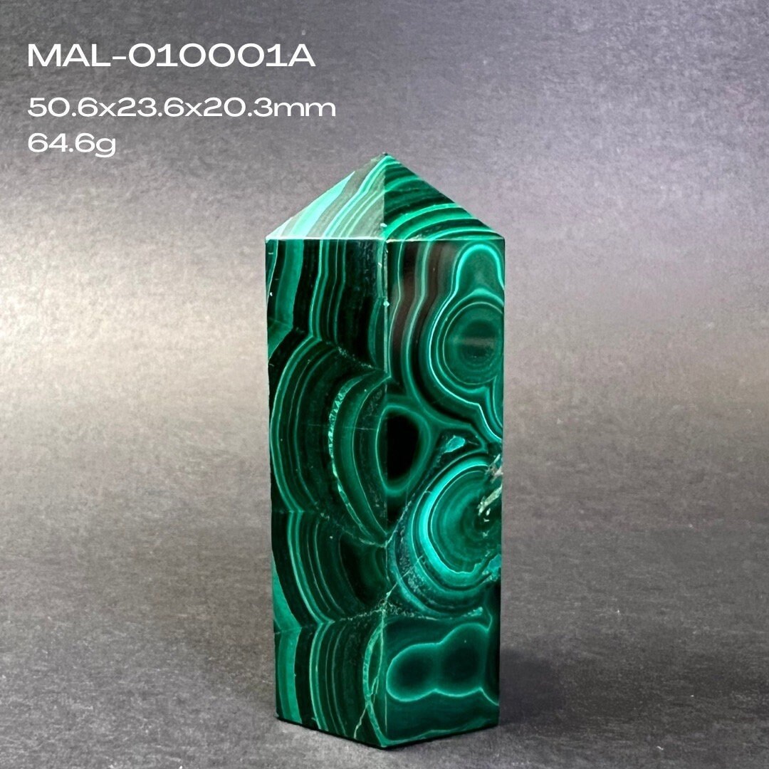 Malachite Point / Malachite Tower MAL-010001A - Etsy