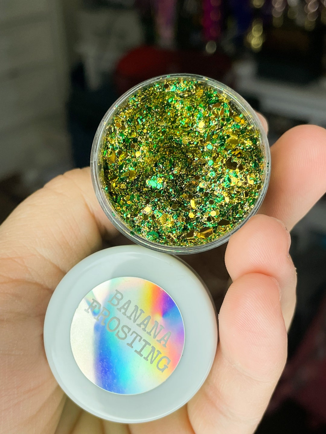 Glamrock | Chunky | Green Gold St Patricks Day Festival Glitter | Hair ...