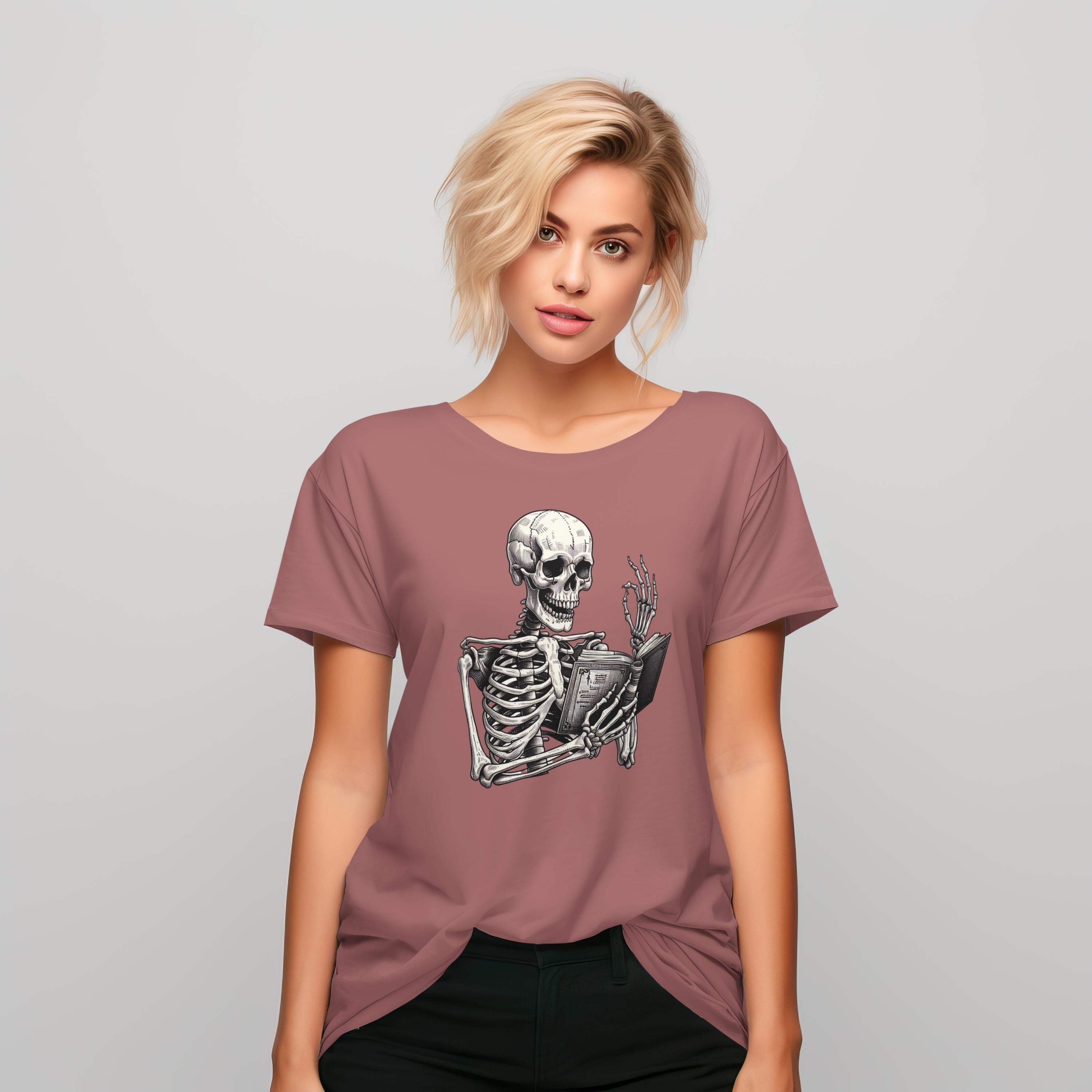 Skeleton Png Books Png Reading Png Skull Png Read Png Halloween Png ...