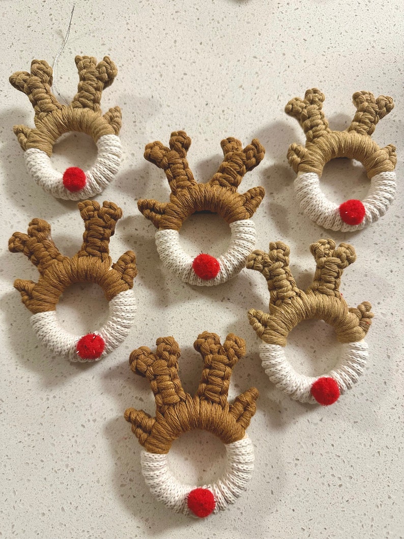 Reindeer Ornaments - Etsy