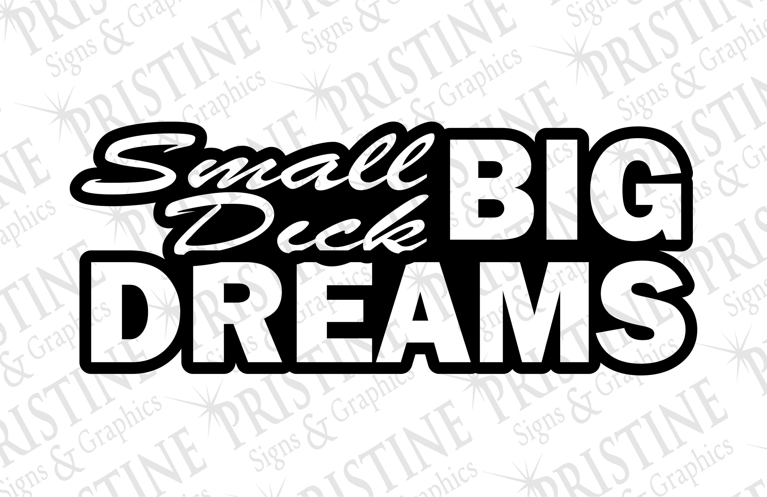 Small D, Big Dreams Vinyl Decal - Etsy