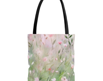 Spring Flowers Tote Bag Three Sizes - Etsy