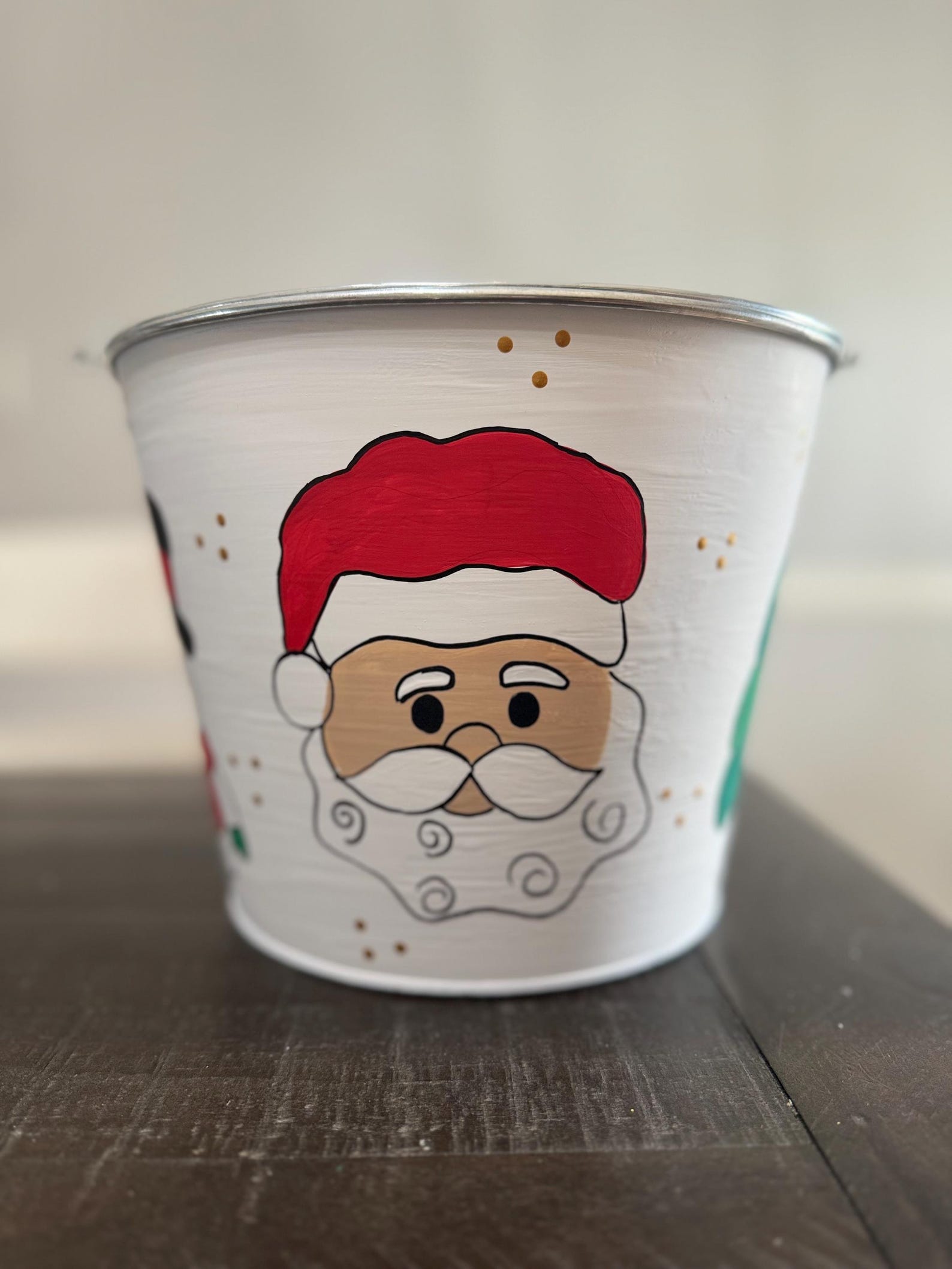Personalized Christmas Bucket | Custom Christmas Gift | Personalized ...
