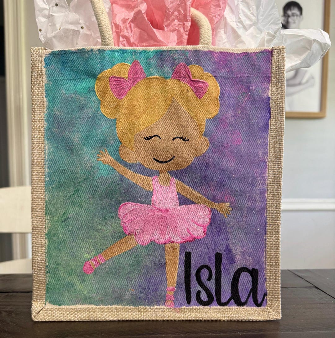 Dance Tote Bag | Dance Class Shoe Bag | Personalized Dance Bag | Dance ...