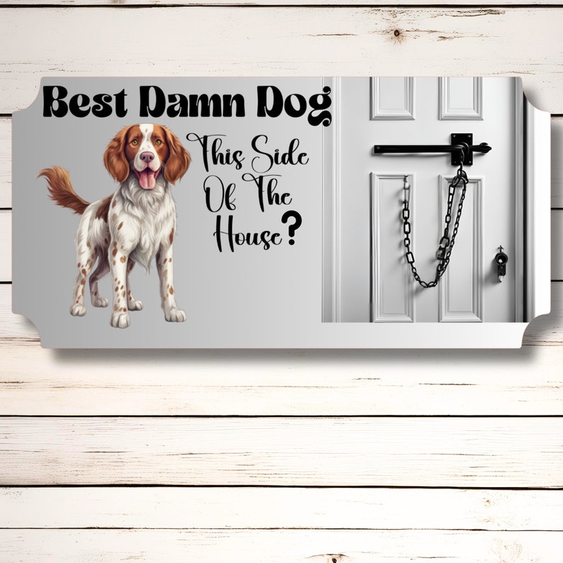 Springer Spaniel Dog Themed Key Wall Rack Holder Organizer 10"x5 ...