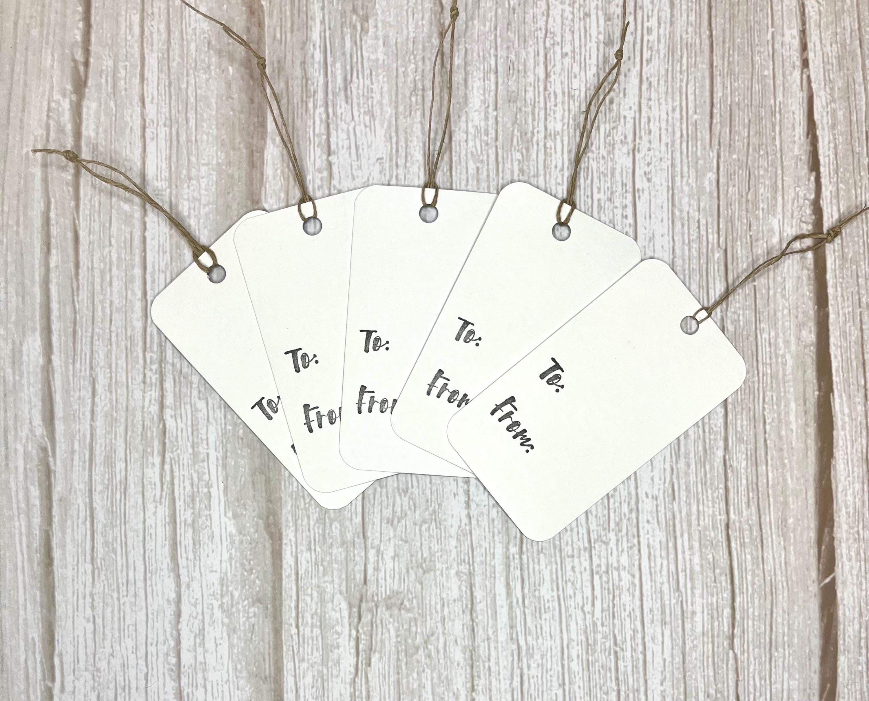 Cozy Christmas Gift Tags | Original Watercolor Christmas Gift Tags ...