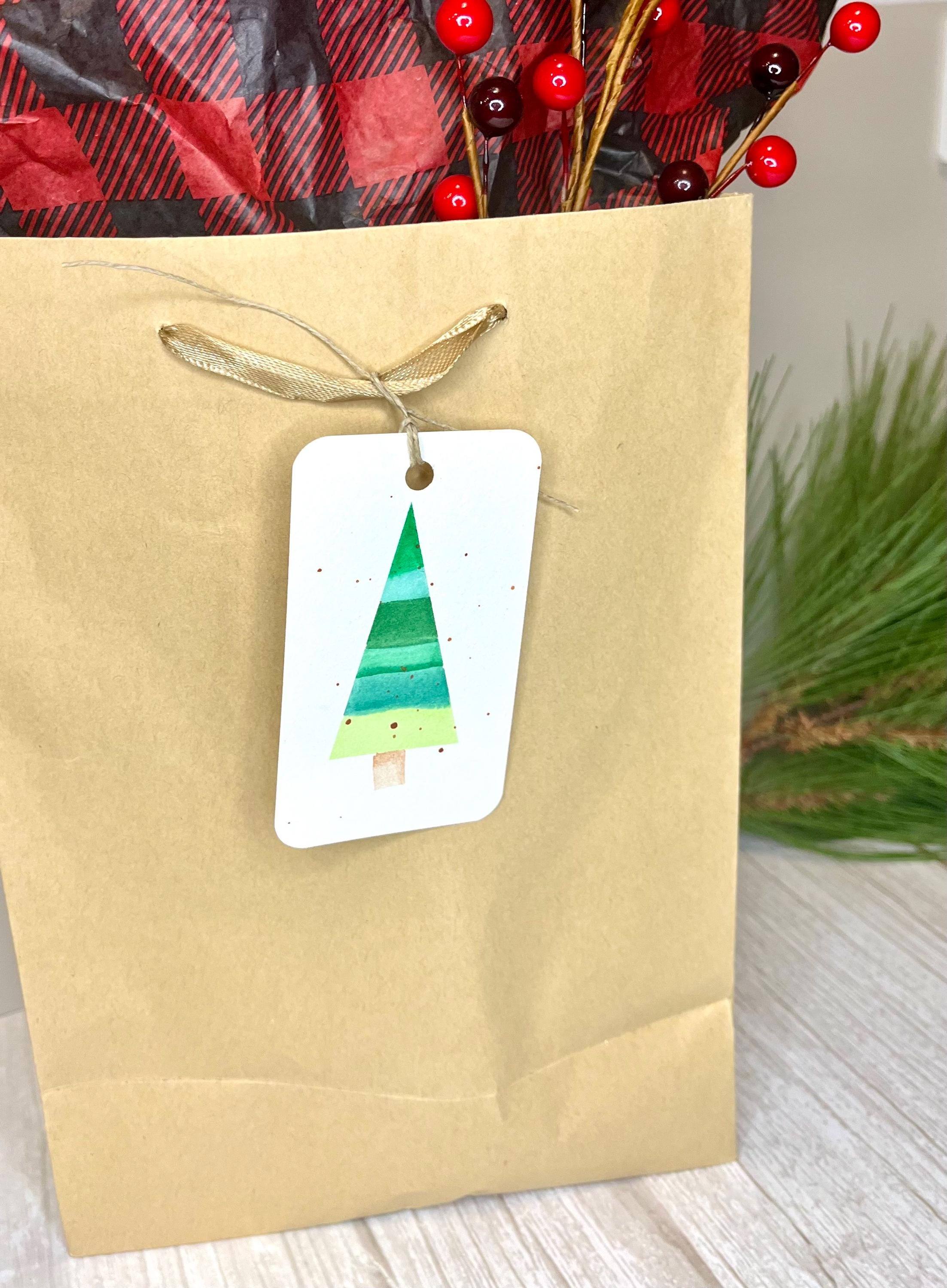 Cozy Christmas Gift Tags | Original Watercolor Christmas Gift Tags ...