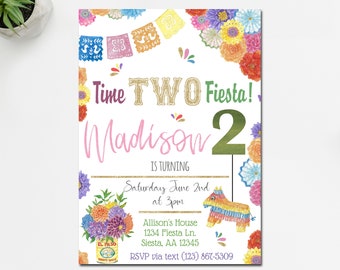 Time Two Fiesta Invitation - Etsy