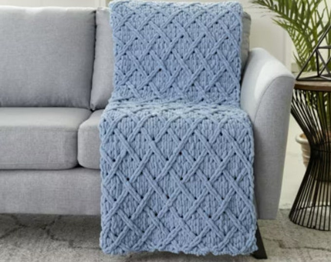 Diamond Lattice Blanket - Etsy