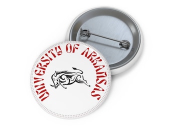 University of Arkansas Button - Etsy