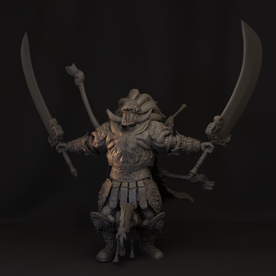 Scarlet Emperor for DND or Pathfinder 8K Resin Based - Etsy