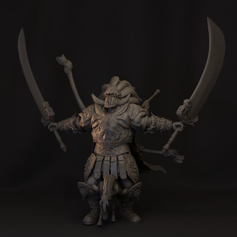 Scarlet Emperor for DND or Pathfinder 8K Resin Based - Etsy