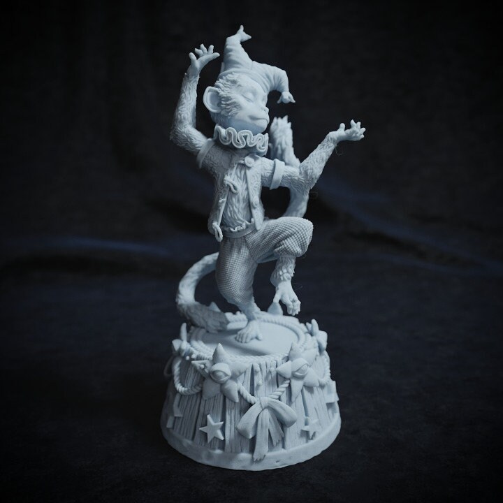 Dancing Monkey Creature for DND or Pathfinder 8K Resin - Etsy