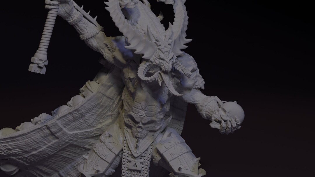 A'zul the Head Accountant Blood Legion for DND, Pathfinder or Wargaming ...