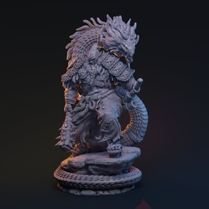 Tosatsusha Oni for DND & Pathfinder 8K Resin Based Miniature the Lords ...