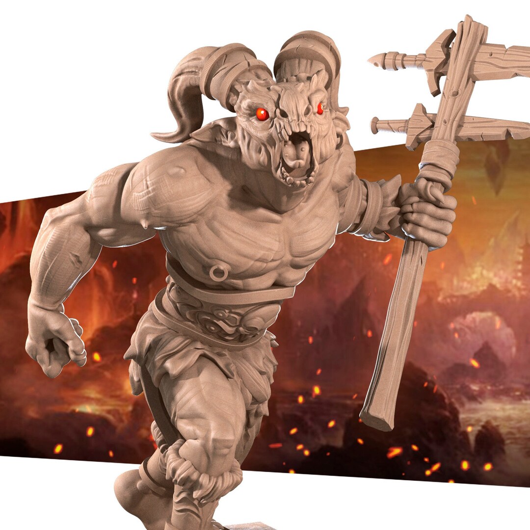 The Fallen Overseer for DND or Pathfinder 8K Resin Based - Etsy