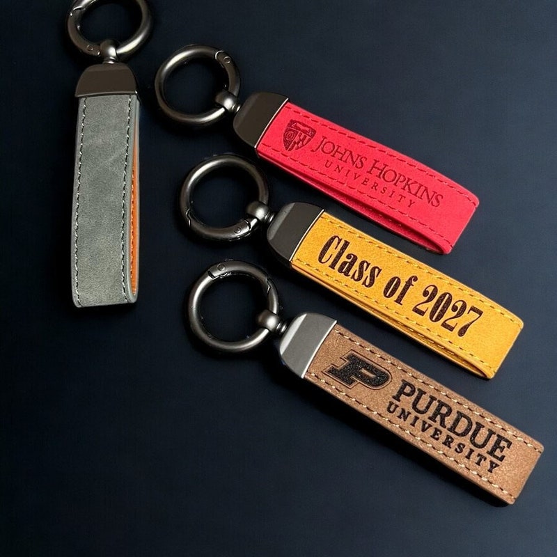Custom Stainless Logo Keychain - Etsy