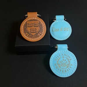 College Keychain Custom Keychain Personalized Keychain Leather Keychain ...