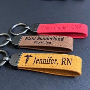 Personalized Nurse Keychain – Custom Medical Keychain Gift for Doctor ...