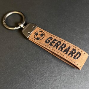 Soccer Keychain Soccer Logo Keychain Soccer Lover Soccer Team Soccer ...