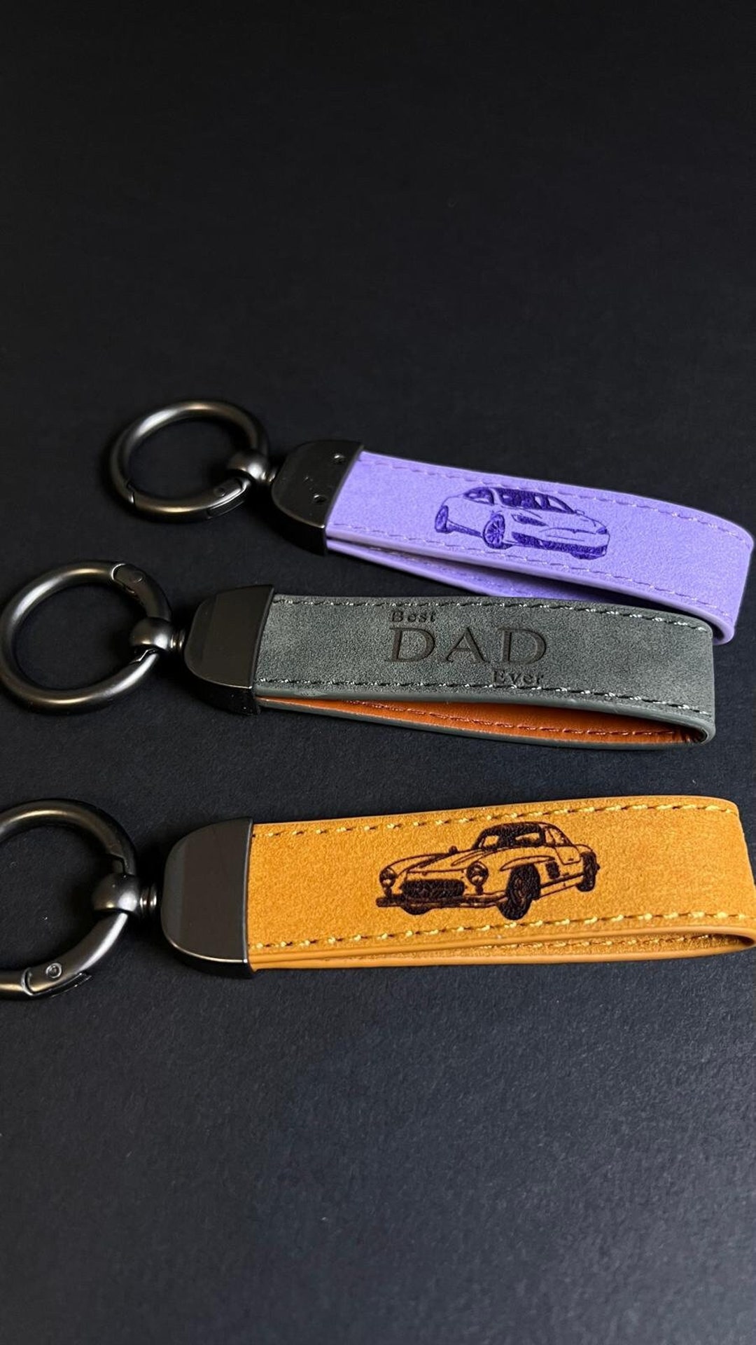 Car Logo Keychain Car Gift Leather Keychain Car Accessory Gift for ...