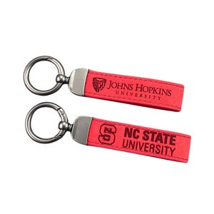 Custom University Logo Keychains Handmade Personalized GRADUATION Gift ...