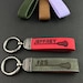 Personalized Leather Lacrosse Keychain: Sports Team Accessory - Etsy