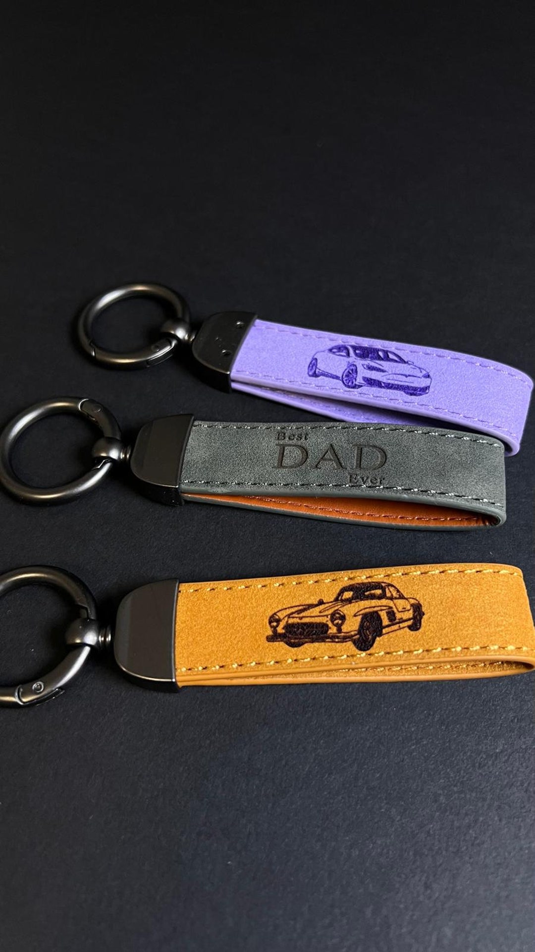 Car Logo Keychain Car Gift Leather Keychain Car Show Love Car Gift for ...