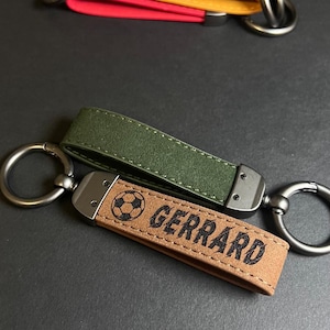 Soccer Keychain Soccer Logo Keychain Soccer Lover Soccer Team Soccer ...