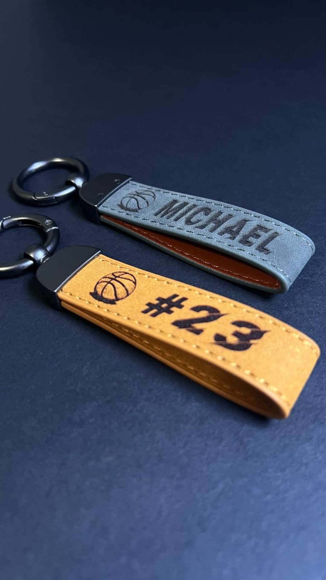 Personalized Basketball Keychain Basketball Team Gift Basketball Team ...