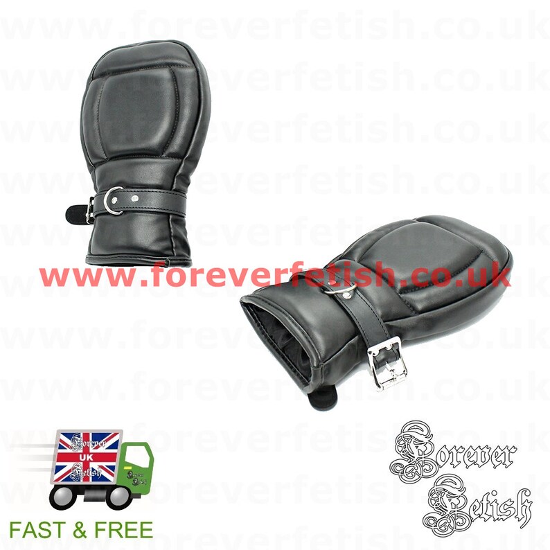 Pup Paws Padded Dog Gimp Gloves Mitts Hands Bondage BDSM Animal Puppy ...