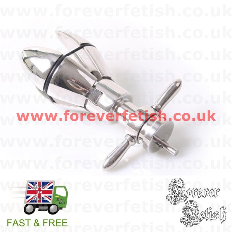 Ultimate Asslock Stainless Steel Anal Lock Expanding & Locking Chastity ...