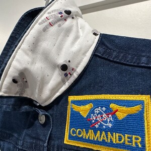 NASA Astronaut Patch Jean Jackets, 6X & 4/5T - Etsy