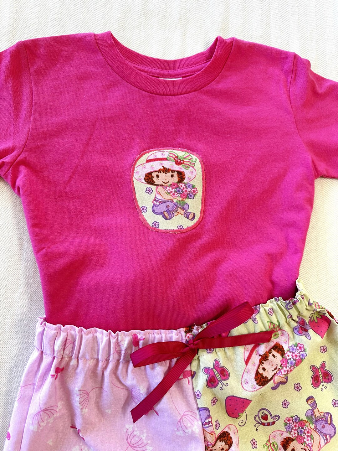 New Strawberry Shortcake Outfit, 4T, Made W/vintage Fabric - Etsy