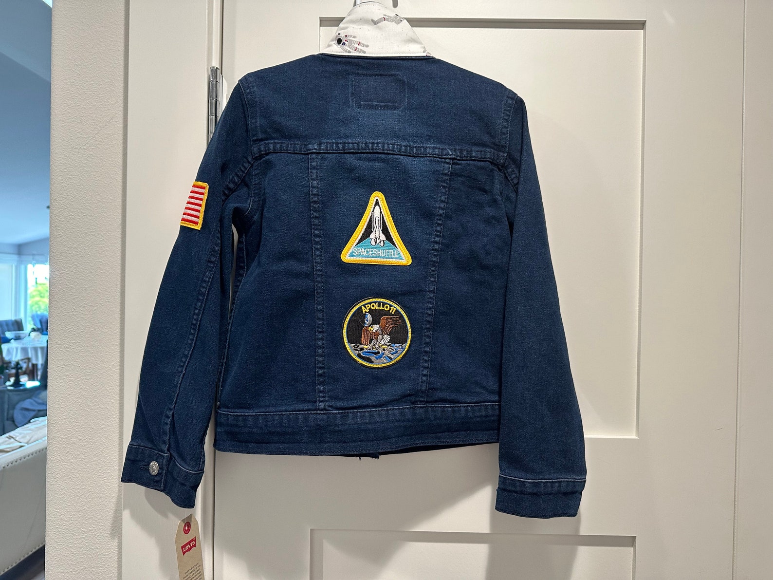 NASA Astronaut Patch Jean Jackets, 6X & 4/5T - Etsy