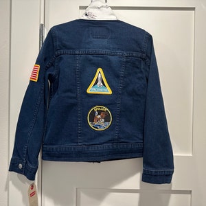 NASA Astronaut Patch Jean Jackets, 6X & 4/5T - Etsy