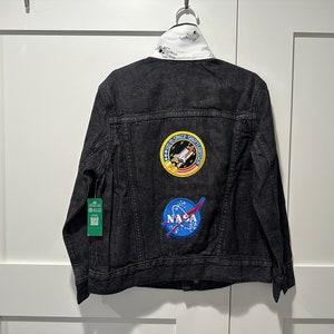 NASA Astronaut Patch Jean Jackets, 6X & 4/5T - Etsy