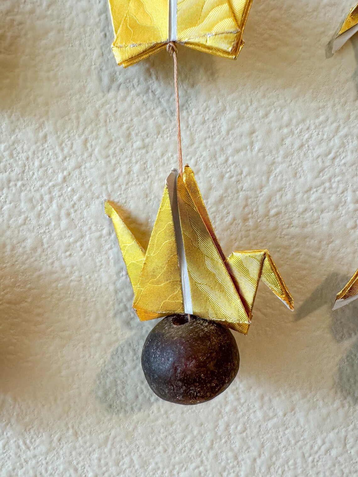 Origami Crane Installation (mini) | Origami Crane Window Charm ...