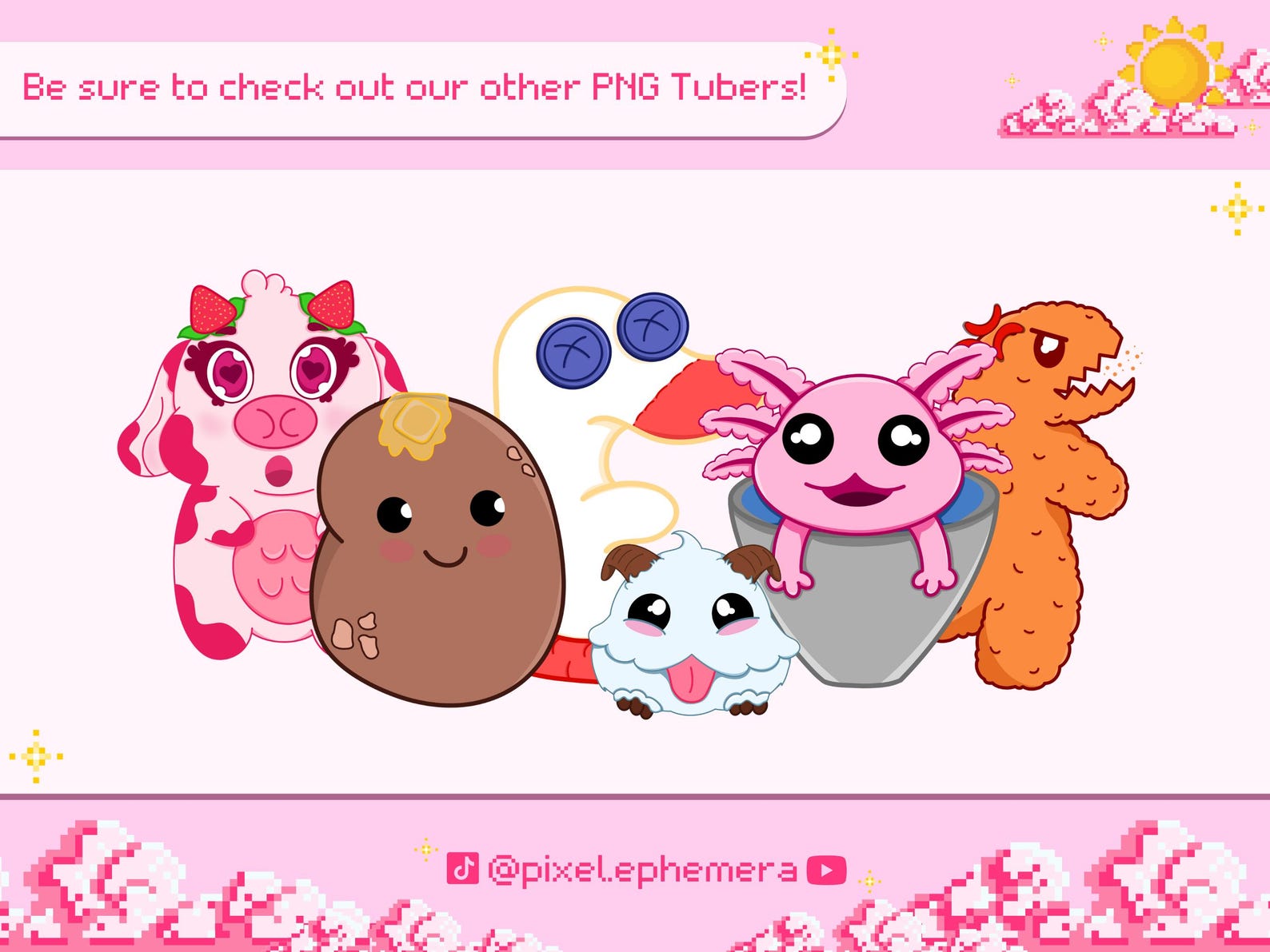 Cash Cow Png Tuber Green Money Kawaii Cute Cow Vtuber Twitch Youtube ...