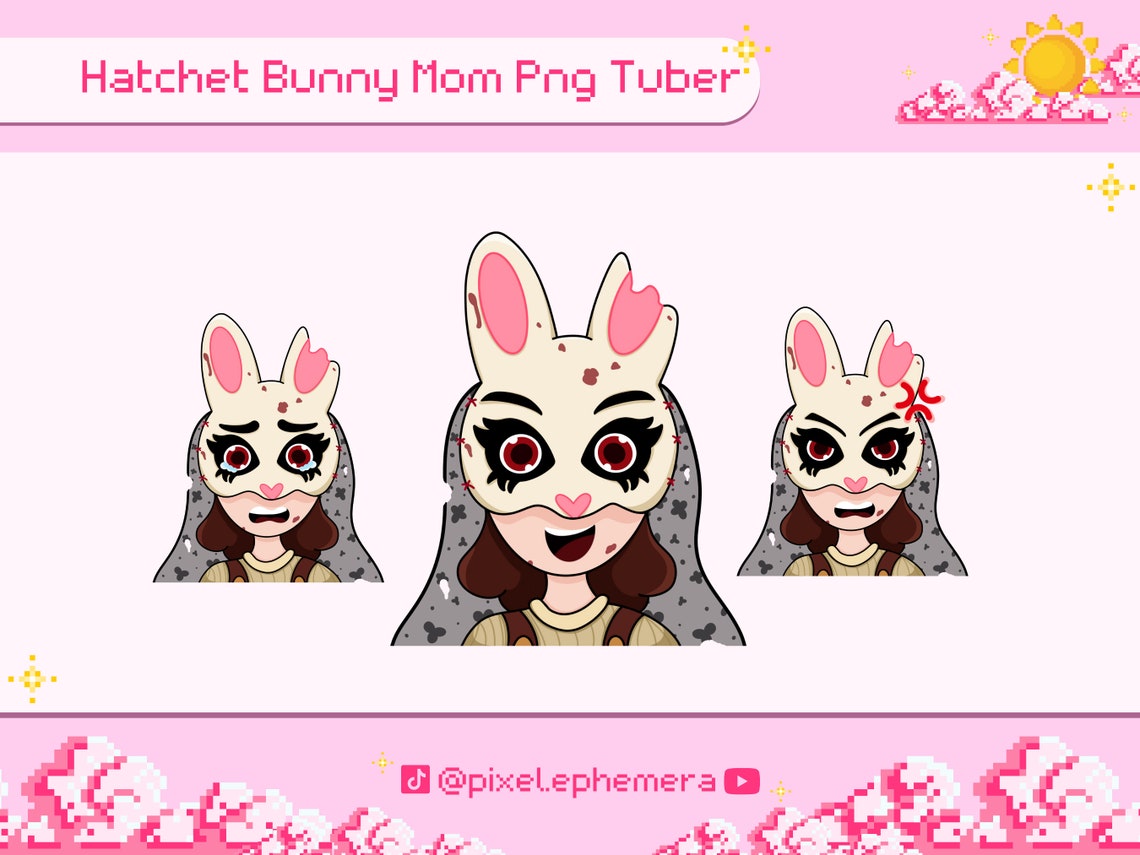 The Huntress Cute Png Tuber - Dbd Streaming Vtuber - Kawaii Killers ...