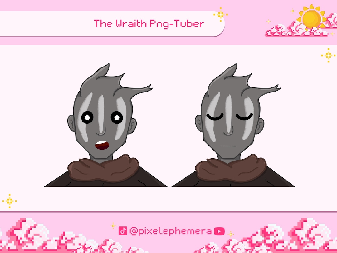The Wraith Png-tuber - Dbd Cute Philip Ojomo - Horror Streaming Twitch ...