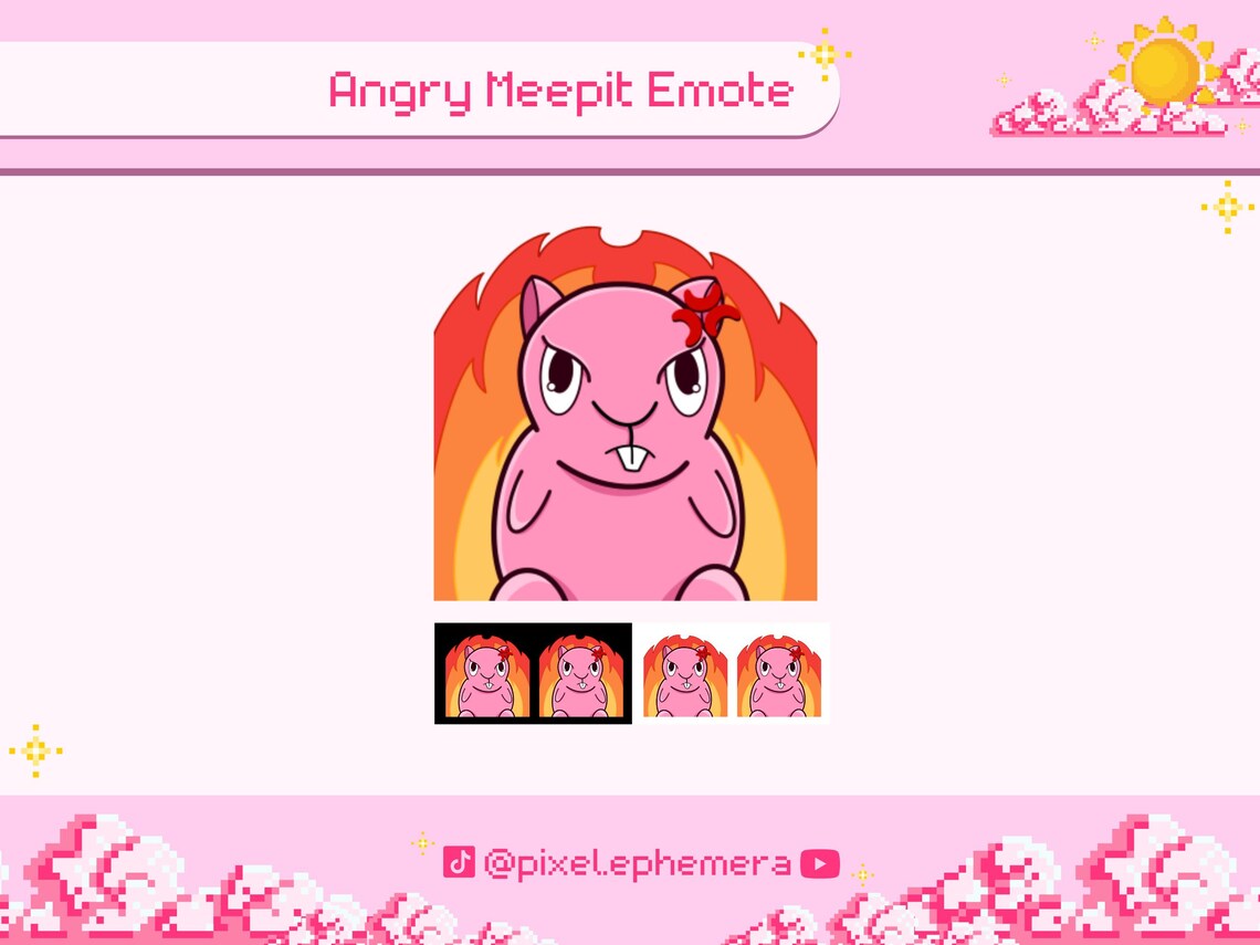 Angry Meepit - Neopets Emote - P2U Streaming - Y2K Nostalgia Discord ...