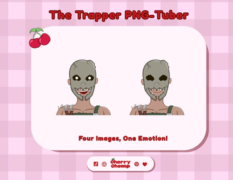 Dbd Trapper PNG Tuber - Evan Macmillan Vtuber - Twitch Youtube Kick ...