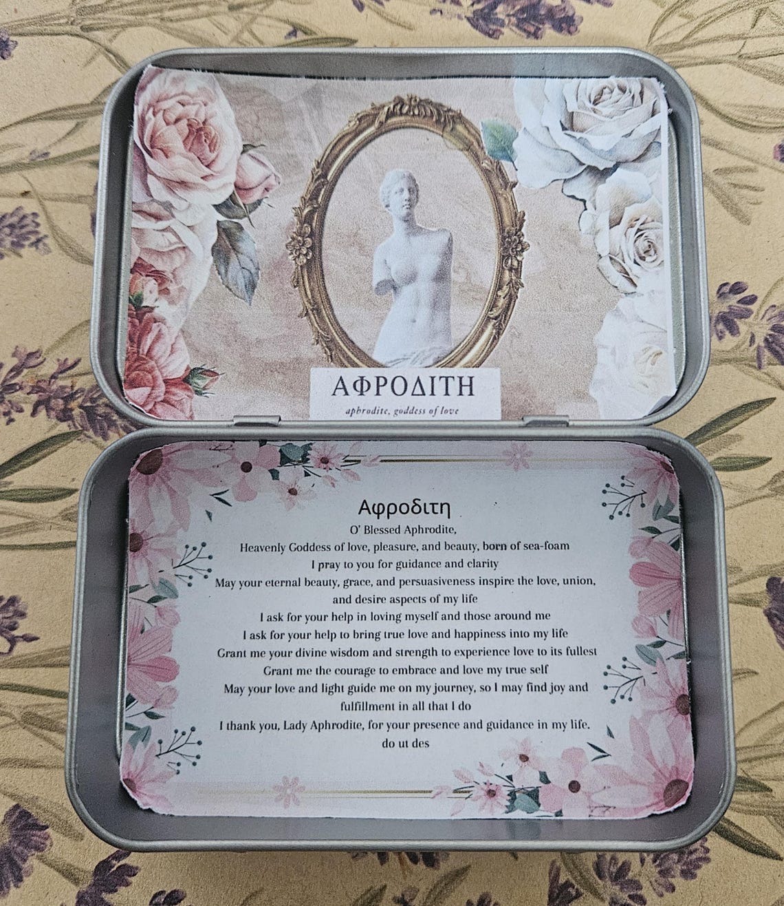 Aphrodite Pocket Altar - Etsy