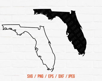 Florida State Svg - Etsy